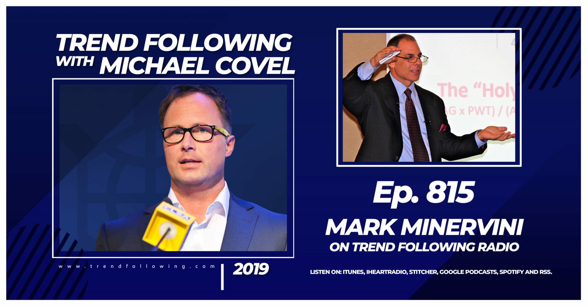 Ep. 815: Mark Minervini Interview with Michael Covel on Trend Following ...